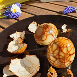 Rezept für Ostereier mit Schwarztee